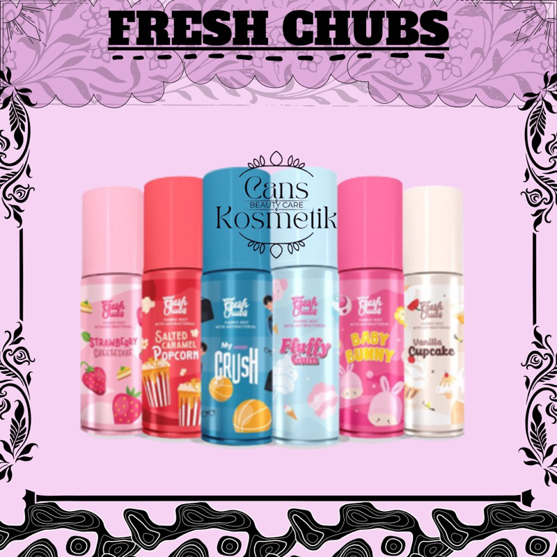 Jual FRESHCHUBS Parfum Baju | Salted Caramel Popcorn | Vanilla Cupcake ...