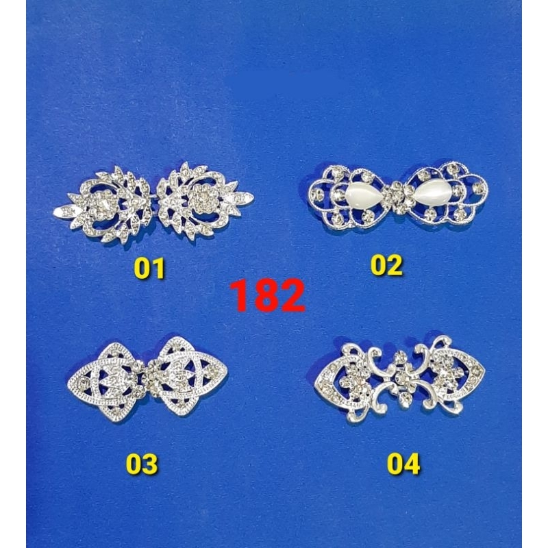 Jual [182] KANCING KAIT WARNA SILVER PANJANG 5 - 7 CM HARGA 10.000/PCS ...