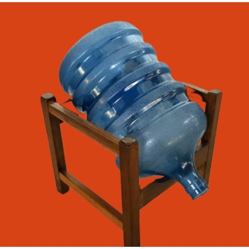 Jual Rak Galon air / Rak Galon Jati Pendek / Rak Kaki Galon Dudukan ...