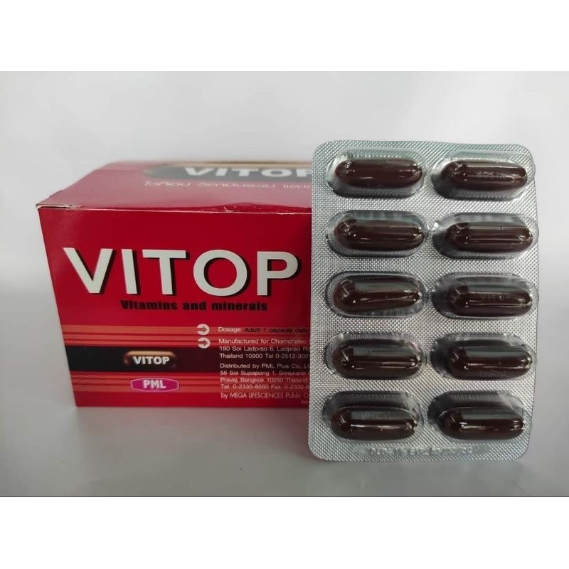 Jual VITOP MULTIVITAMIN DAN DOPING AYAM ISI 10 CAPSUL | Shopee Indonesia
