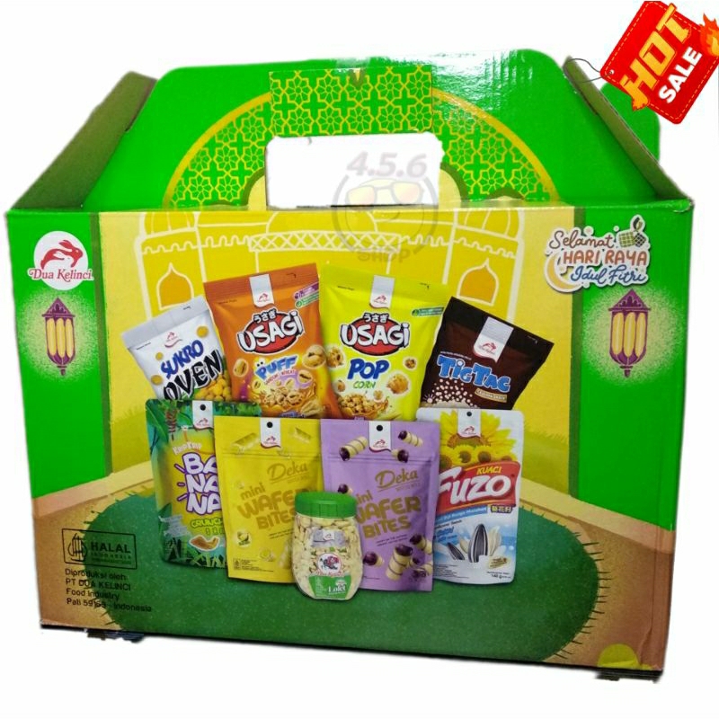 Jual Paket Hampers Gift Lebaran Deka Snack Promo Paket THR gift pack ...