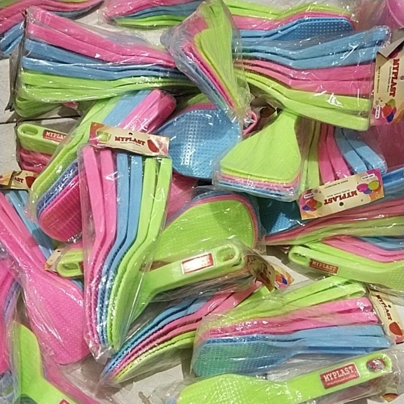 Jual MYPLAST CENTONG NASI PLASTIK ANTI LENGKET (1BIJI) | Shopee Indonesia