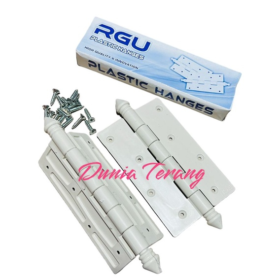 Jual RGU - ENGSEL PLASTIK PVC / ENGSEL PINTU PLASTIK KAMAR MANDI WC ...