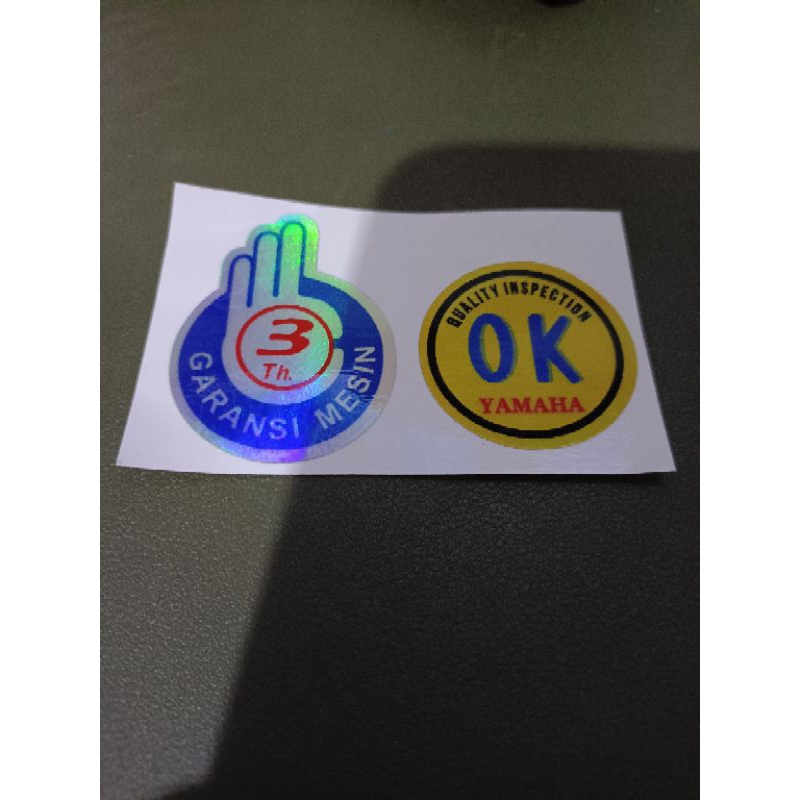 Jual STIKER LOGO EMBLEM STICKER OKE OK TENGKI TANGKI FUEL TANK RXK RXS ...
