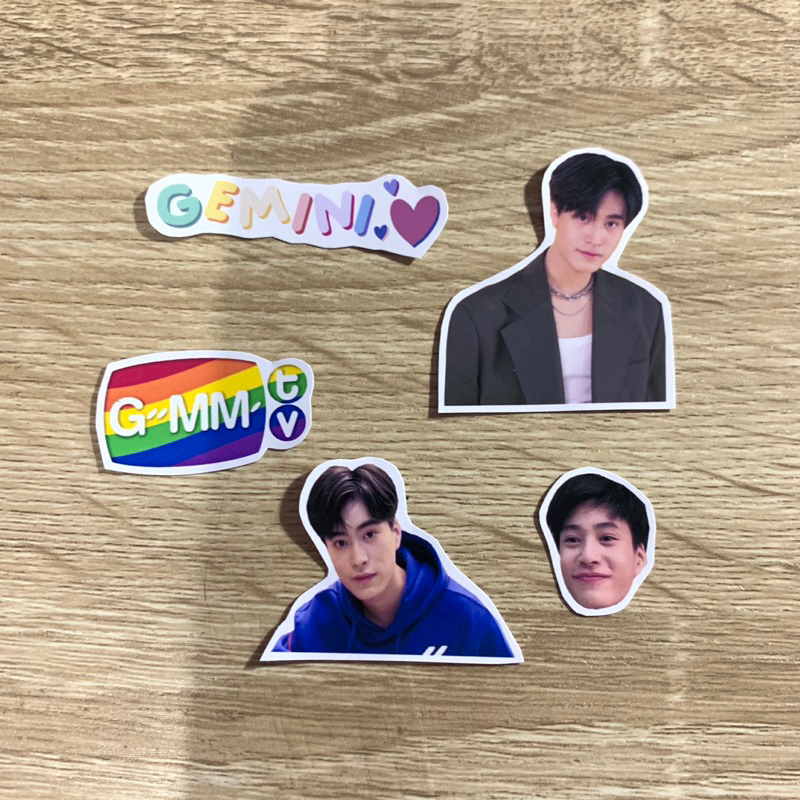 Jual Stiker pack GMMTV Boys Gemini Fourth my school president moonlight ...