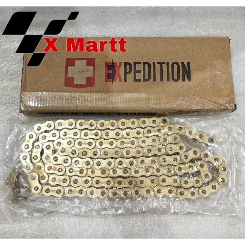 Jual Rantai Merk Expedition Ukuran 520 x 130 Oring | Shopee Indonesia