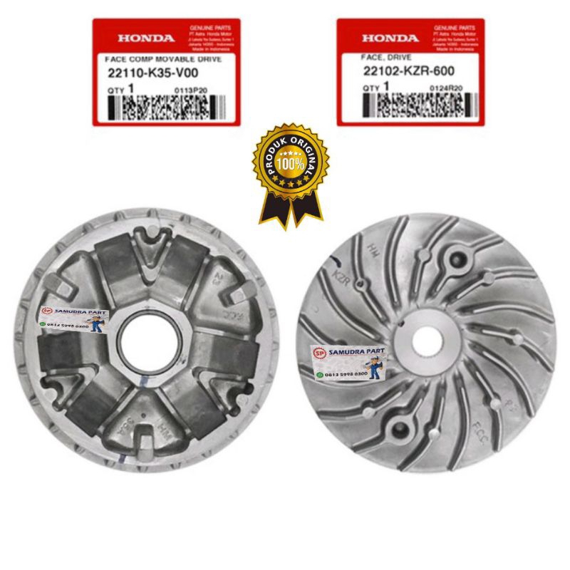 Jual Face drive Face Comp Rumah Roller Vario 125 Face comp Vario 125 ...