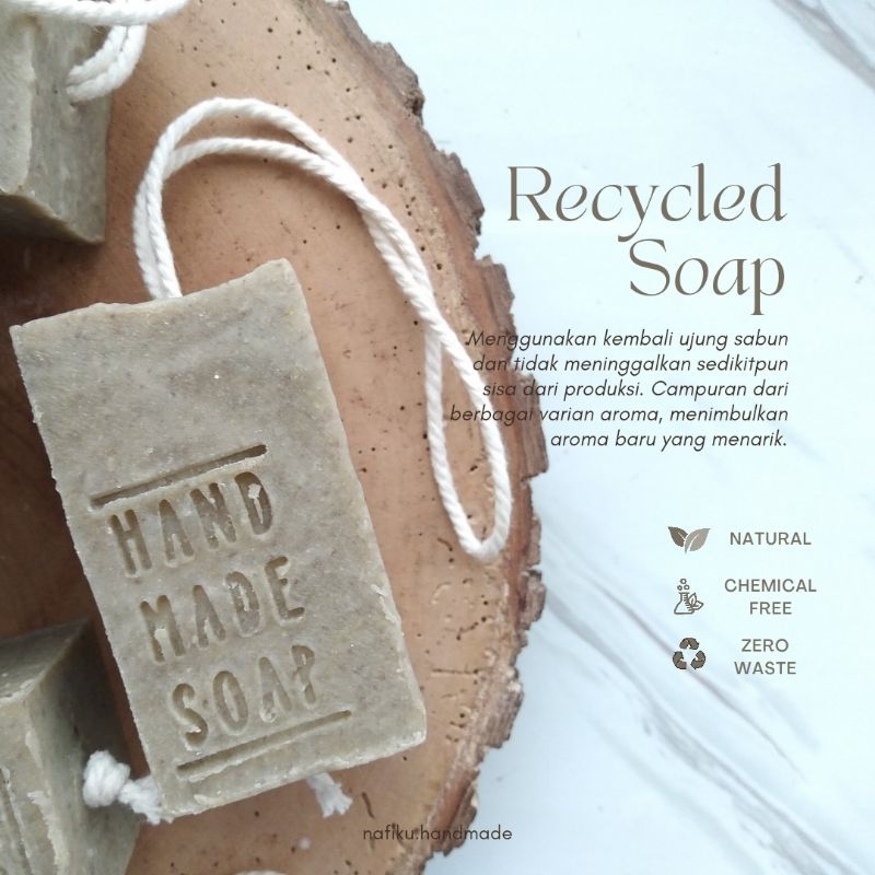 Jual Recycled Soap Zero Waste Soap Sabun Natural | Shopee Indonesia