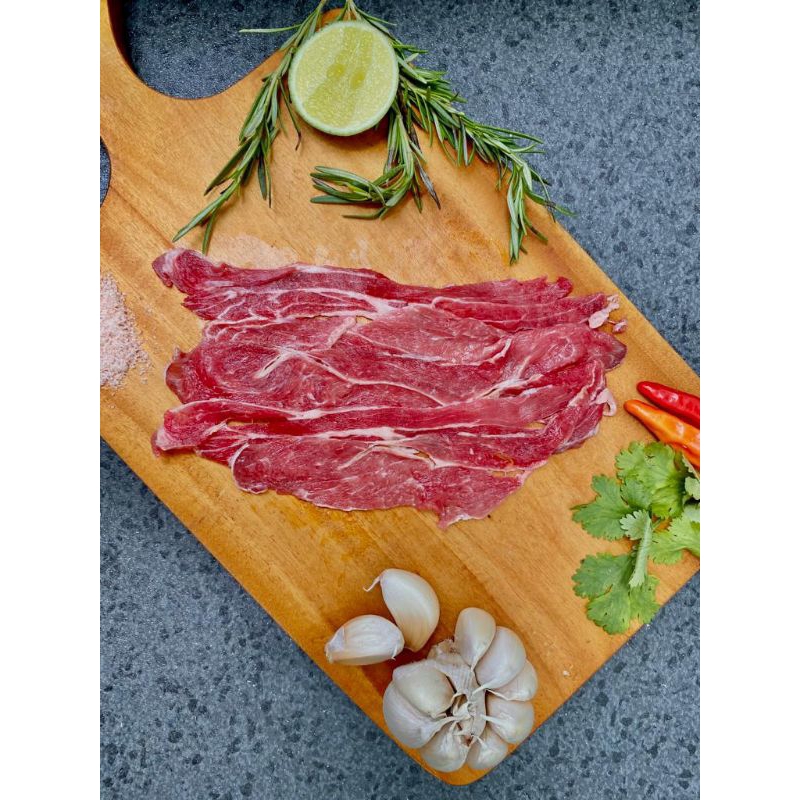 Jual Daging Sapi AUS Beef Slice Lean Meat Rendah Lemak untuk Sukiyaki ...