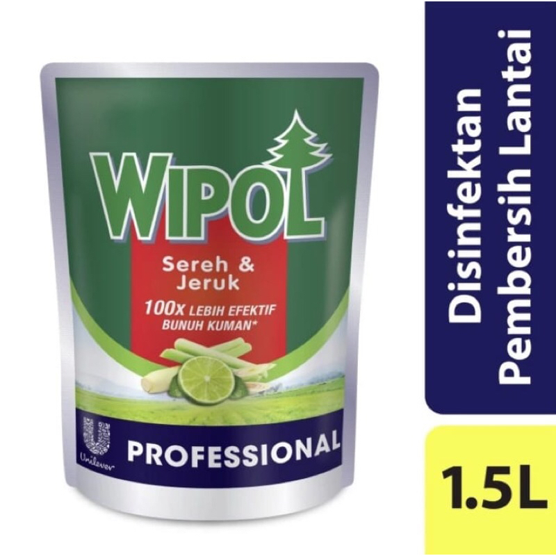 Jual wipol fine 1,5 liter | Shopee Indonesia