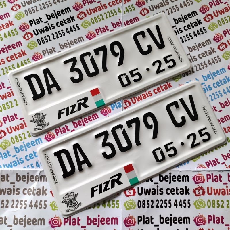 Jual PLAT VARIASI EDISI SPESIAL TEBAL 1MM | Shopee Indonesia