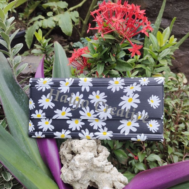 Jual Dompet Lipat Disiplin Keuangan Bulanan Motif Bunga Matahari ...