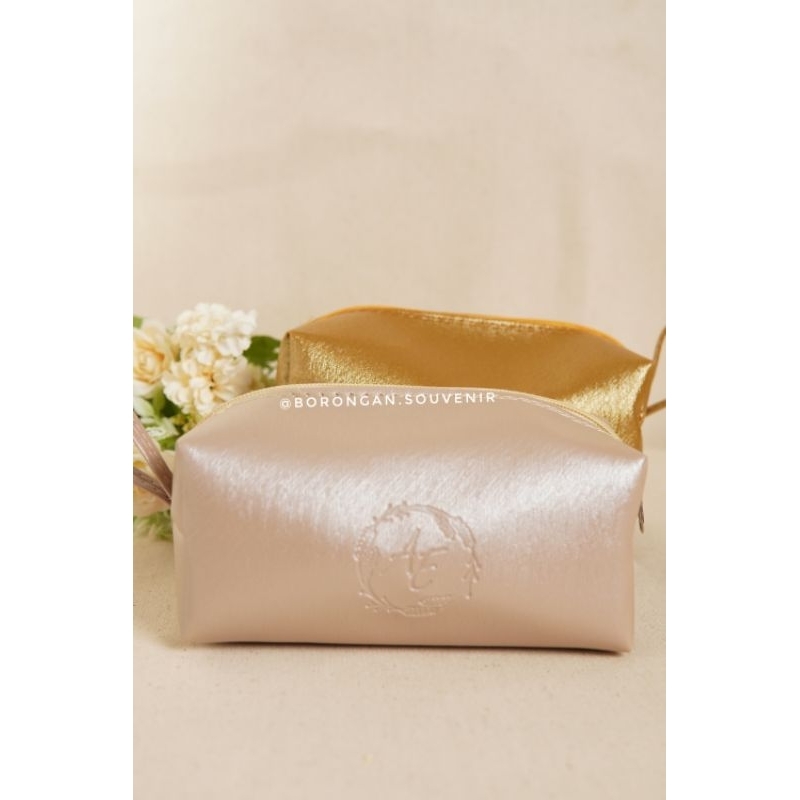 Jual SOUVENIR BOXY POUCH METALIK +-16X8X8 CM MINIMAL 100 PCS | Shopee ...
