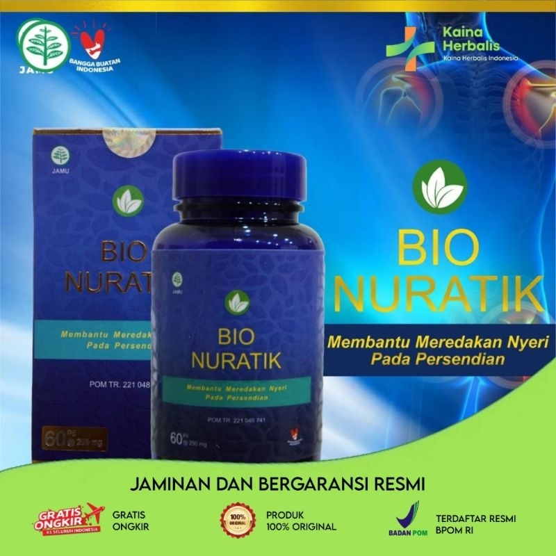 Jual BIO NURATIK | 100% ORIGINAL | MEREDAKAN NYERI PADA PERSENDIAN ...