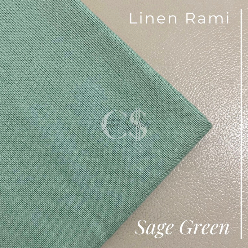Jual Kain Linen Rami Murah berkualitas Katun Rami per Setengah Meter ...