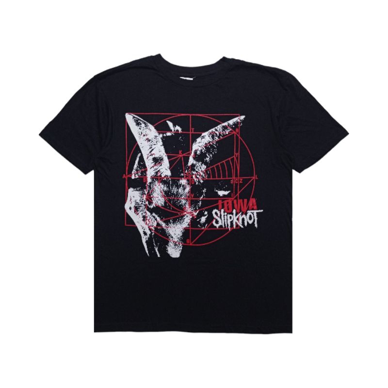 Jual SLIPKNOT - IOWA GEOMETRIC COVER T-SHIRT (HOTTOPIC) | Shopee Indonesia