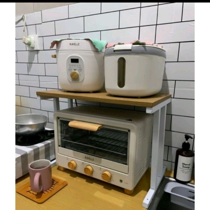 Jual MEJA BUMBU DAPUR MEJA MAGICOM MICROWAVE OVEN | Shopee Indonesia