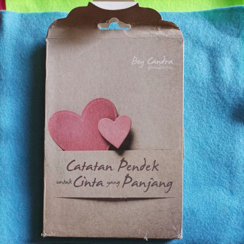 Jual Buku Catatan Pendek untuk Cinta yang Panjang | Shopee Indonesia
