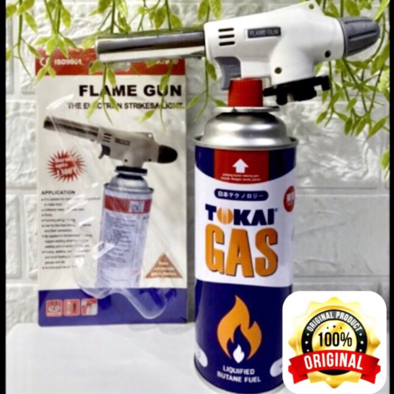 Jual kepala torch gas/flame gun torch gas/torch gas portable | Shopee ...