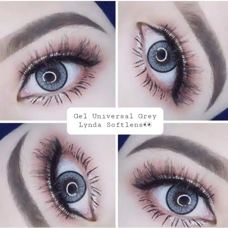 Jual Softlens Top Gel Universal Grey & Brown | Shopee Indonesia