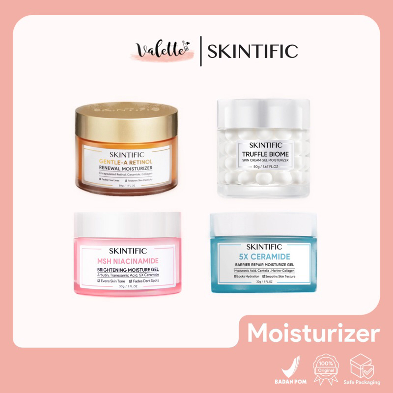 Jual SKINTIFIC - Moisturizer 30gr | all varian | Shopee Indonesia
