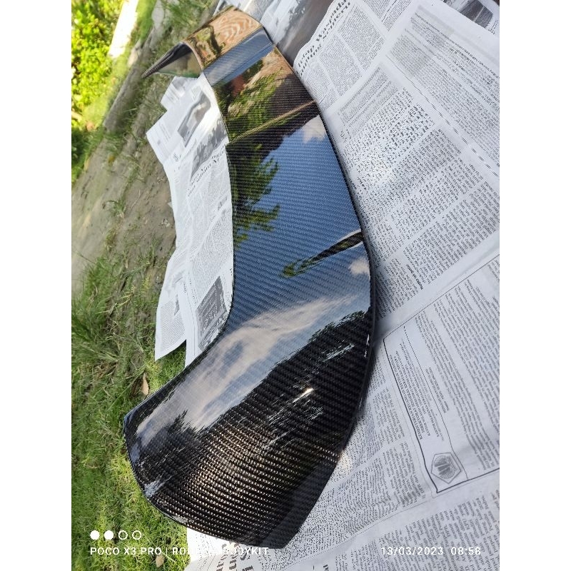 Jual spoiler wings innova reborn carbon kevlar asli | Shopee Indonesia