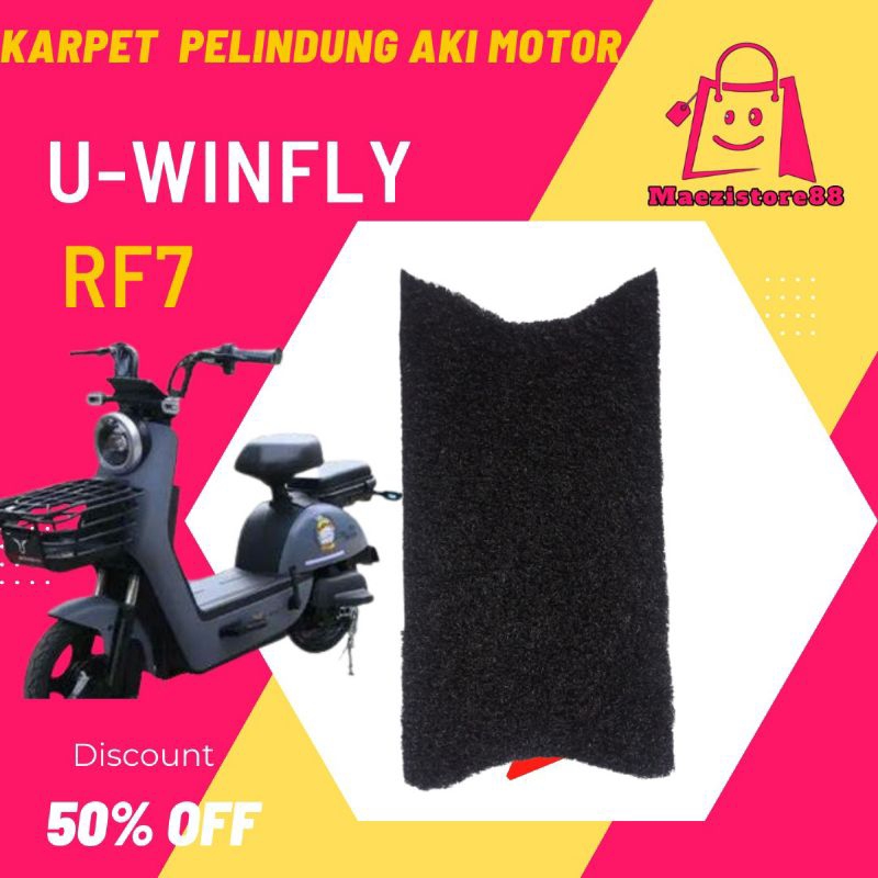 Jual Karpet Sepeda Motor Listrik UwinFly RF7 | Shopee Indonesia