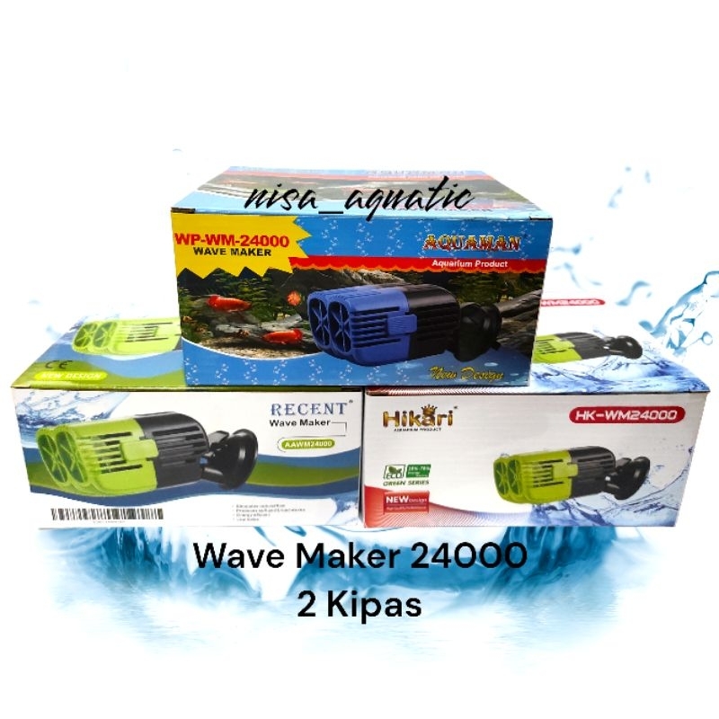 Jual Mesin Arus Ombak Gelombang WAVE MAKER Aquarium Kolam WM24000 2 ...