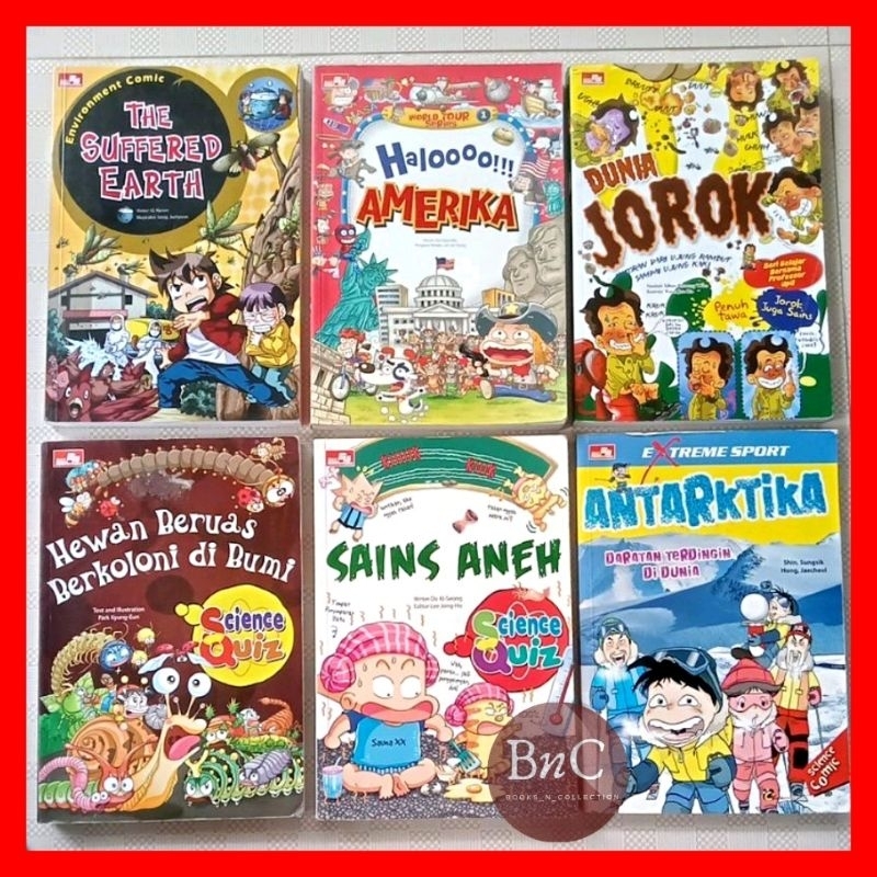Jual Buku Educomics EDUCOMIC SCIENCE KOMIK sains anak prelove | Shopee ...