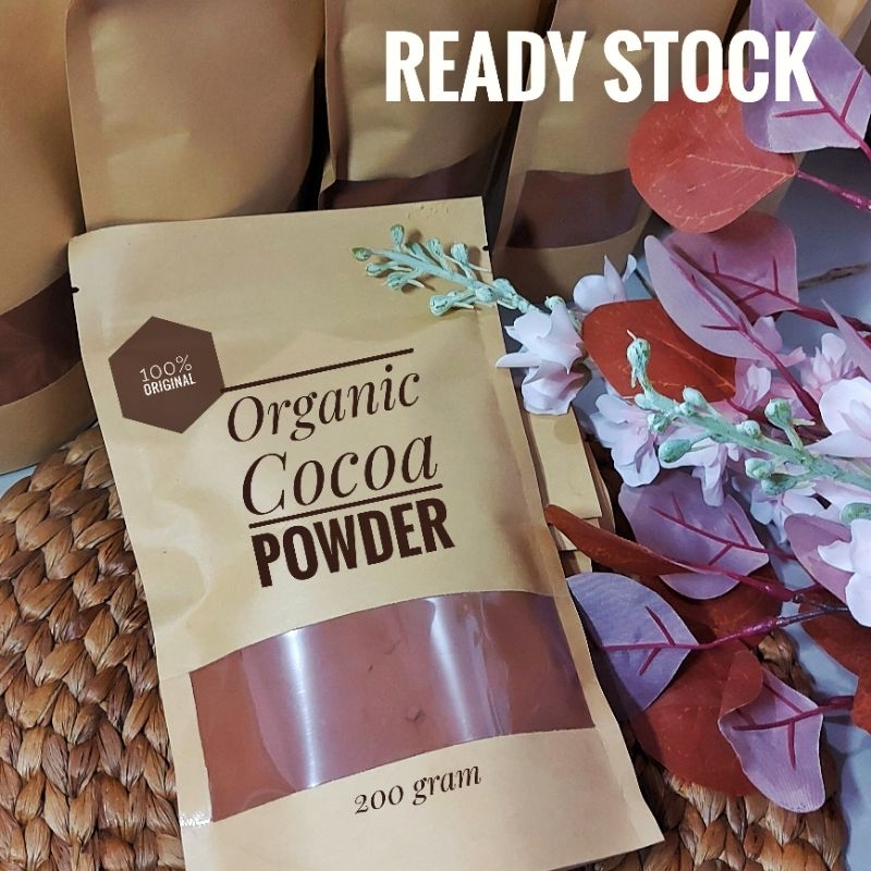 Jual Coklat Bubuk Organik Cocoa Powder Original Coklat Minum STC Sagha ...