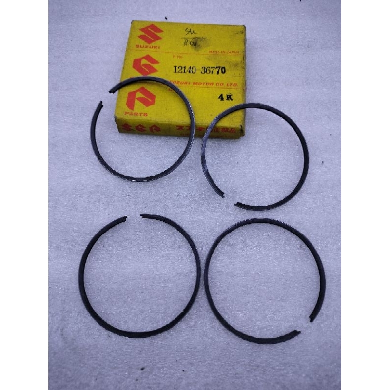 Jual ring piston ring seher suzuki gt185 gt 185 os 50 os50 original nos ...