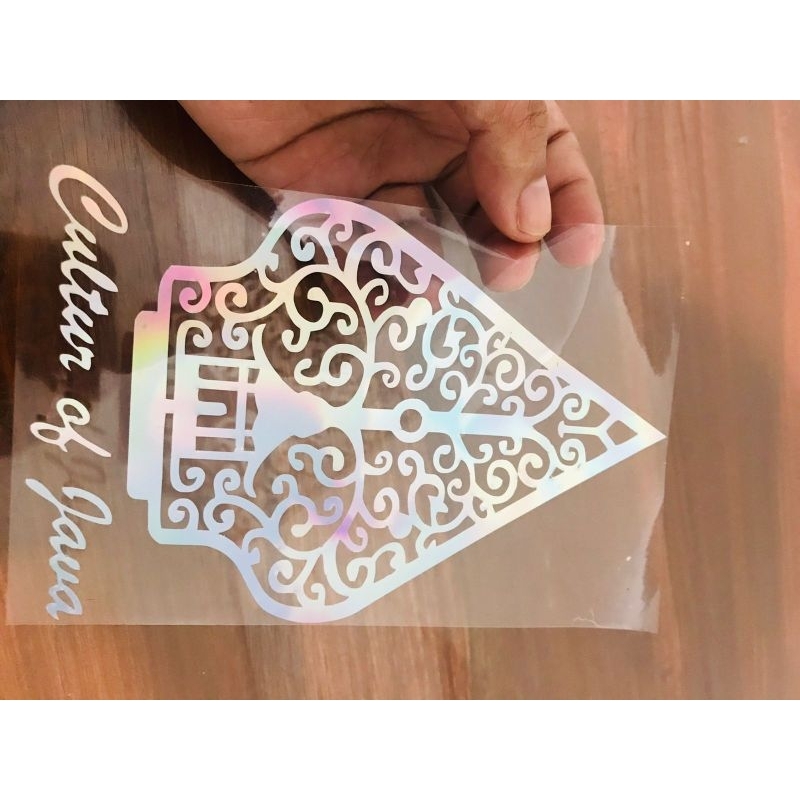 Jual STIKER CUTTING WAYANG GUNUGAN CULTURE OF JAVA COCOK UNTUK KACA ...