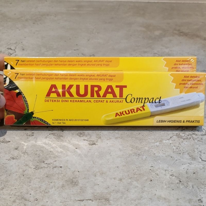 Jual Test pack akurat compact / test pack akurat / alat tes kehamilan ...