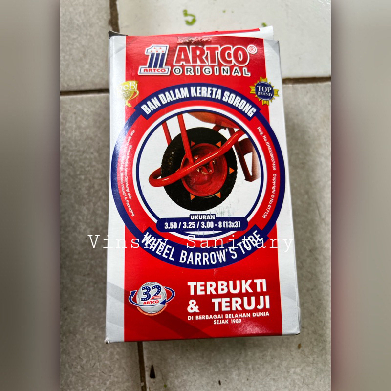 Jual Ban DALAM Gerobak ARTCO Pasir Kereta Sorong ARTCO 13 x 3 ORIGINAL ...