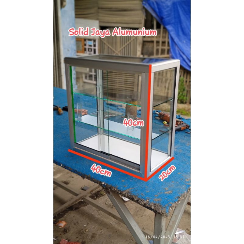 Jual Etalase Mini, etalase display 40x20x40 cm | Shopee Indonesia