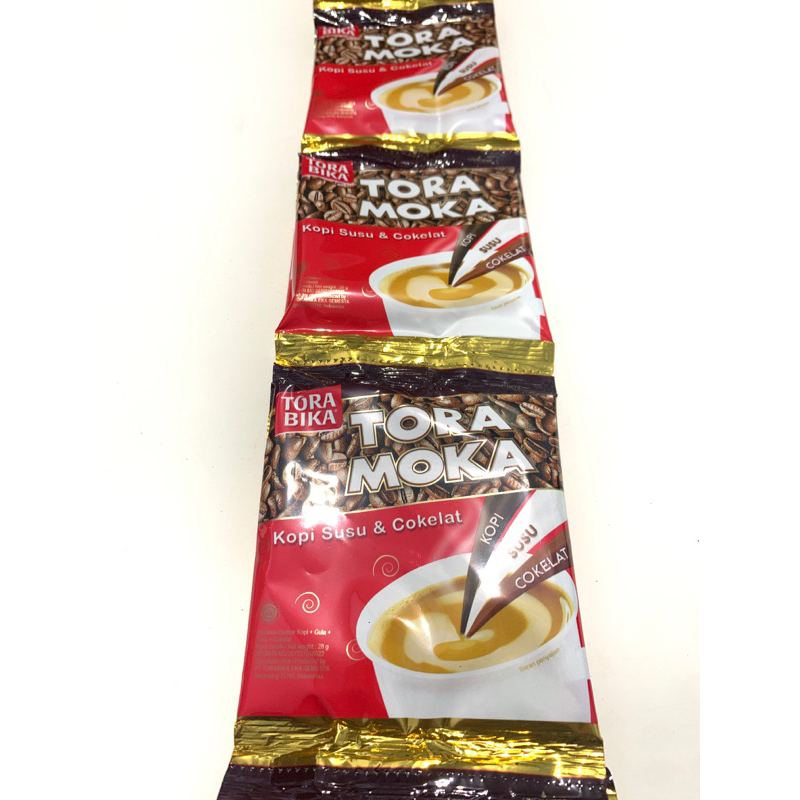 Jual Torabika Tora Moka | Kopi Tora Moka 10 PCS | Shopee Indonesia
