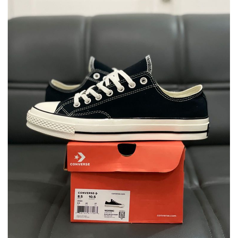 Jual Converse Chuck Taylor All Star 70s Egret Low Black White | Shopee ...