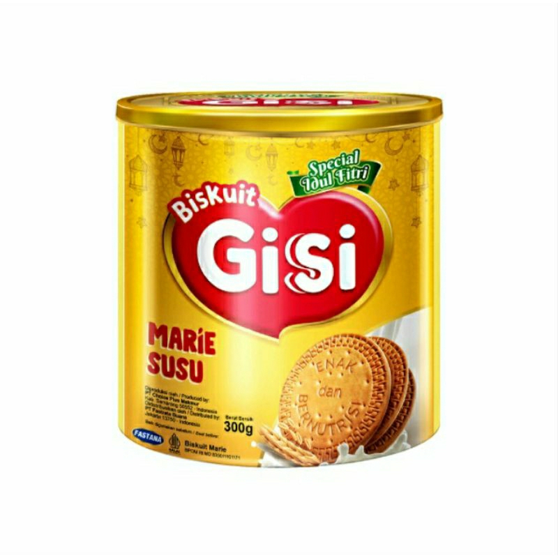 Jual GISI Biskuit Marie Susu Pack 300g | Shopee Indonesia