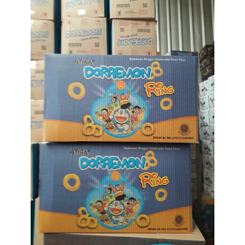Jual CIKI DORAEMON RING 1 DUS ISI 40 BUNGKUS BERHADIAH UANG DAN MAINAN ...