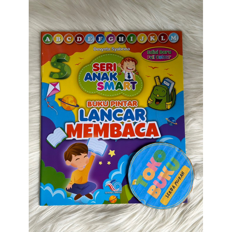 Jual Buku Anak Pintar Lancar Membaca Full Colour Ukuran Besar Seri Anak Smart / Buku Anak PAUD ...
