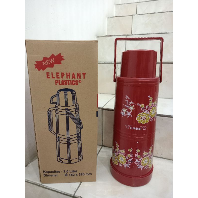 Jual THERMOS AIR PANAS HT-500/ ELEPHANT/ 2 LITER | Shopee Indonesia