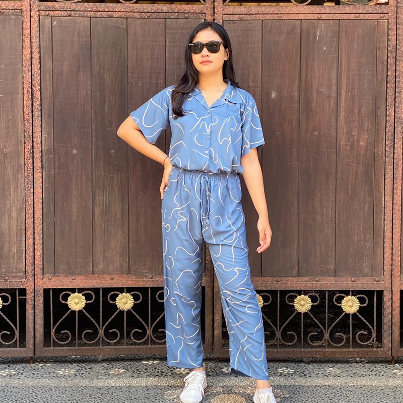 Jual SET PIYAMA WANITA | ONESET RAYON PREMIUM | Shopee Indonesia