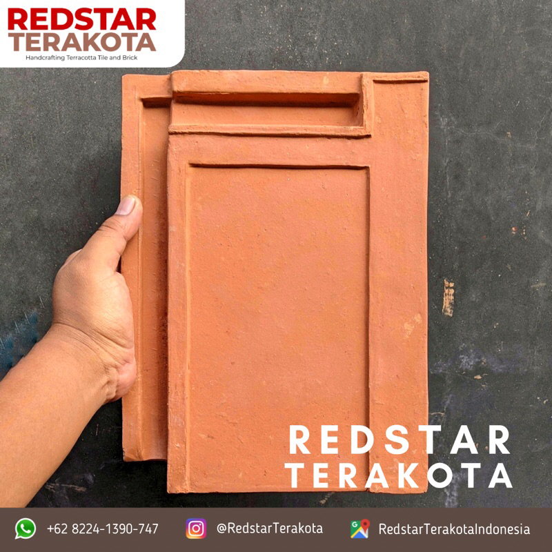 Jual Genteng Flat Minimalis Tanah Liat | Shopee Indonesia