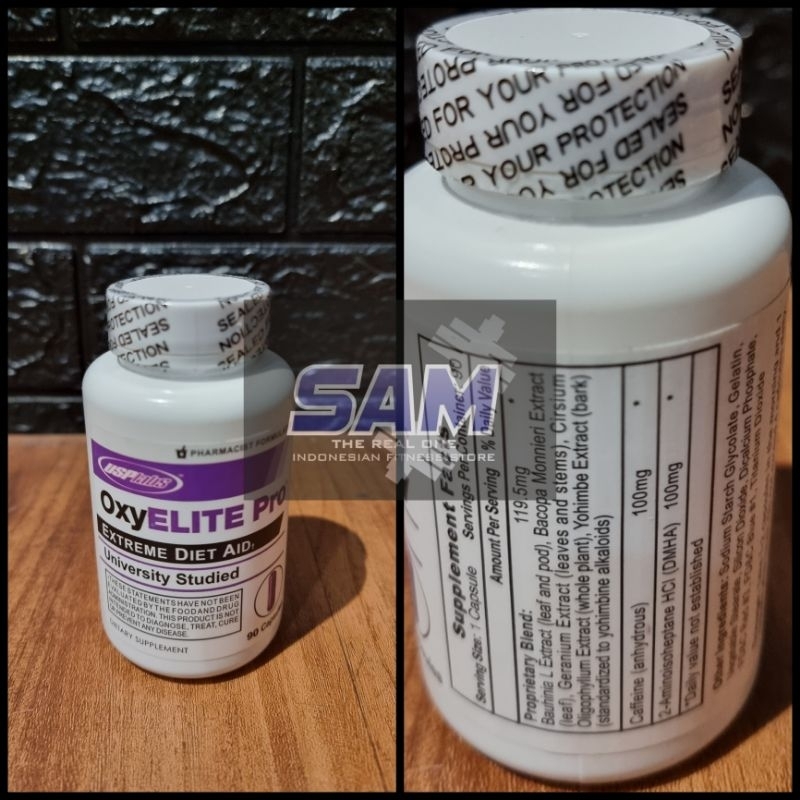 Jual Suplemen Fitness USPLABS Oxy Elite Pro 90 kapsul Fat Burner ...