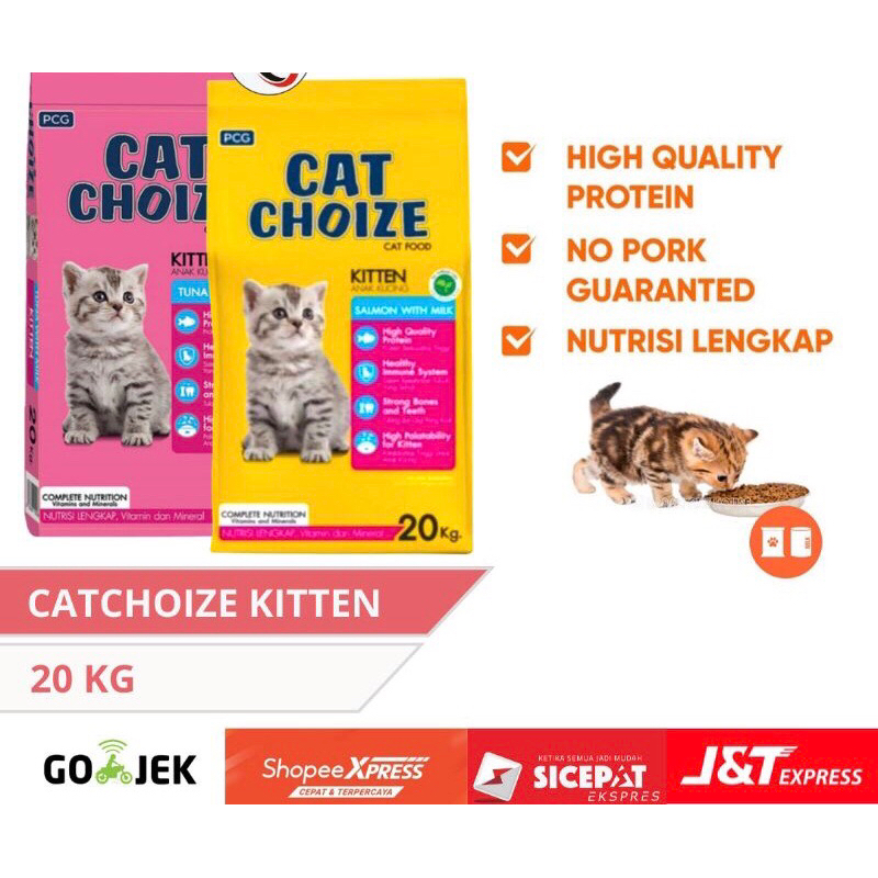 Jual cat choize kitten 20kg | Shopee Indonesia