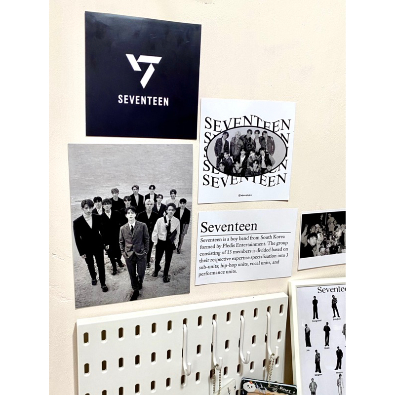 Jual walldecor kpop (black) BTS | SVT | NCT | Treasure | TXT | Enhypen ...