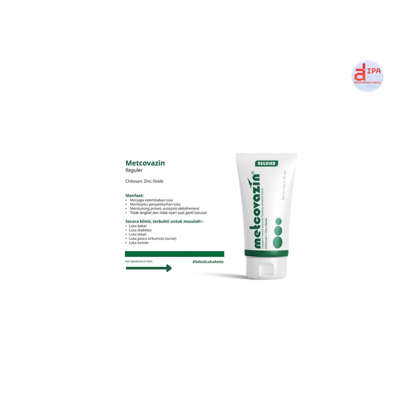 Jual Metcovazin Reguler 50g green/ hijau (salep segala jenis luka ...