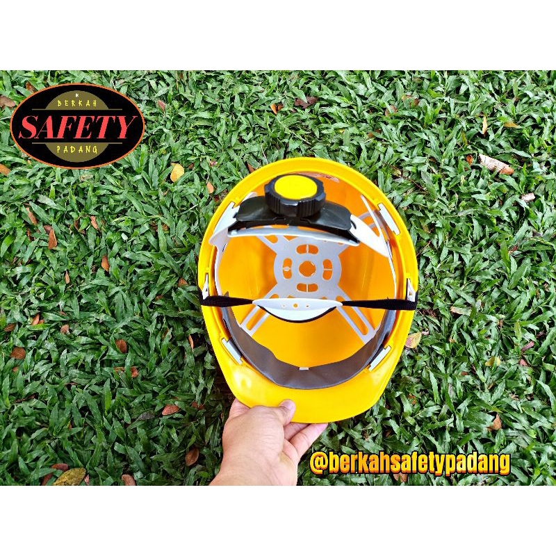 Jual HELM PROYEK WARNA KUNING SETELAN PUTAR | Shopee Indonesia