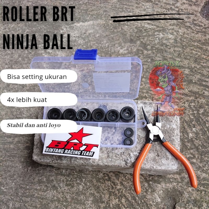Jual ROLLER BRT NINJA BALL VARIO125/150/160 PCX150/160 GENIO BEAT ...