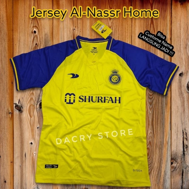 Jual Jersey al nassr home logo plat 22/23 grade ori murah obral ...